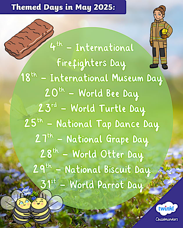 Childminder News Stories for April 2025 - Twinkl