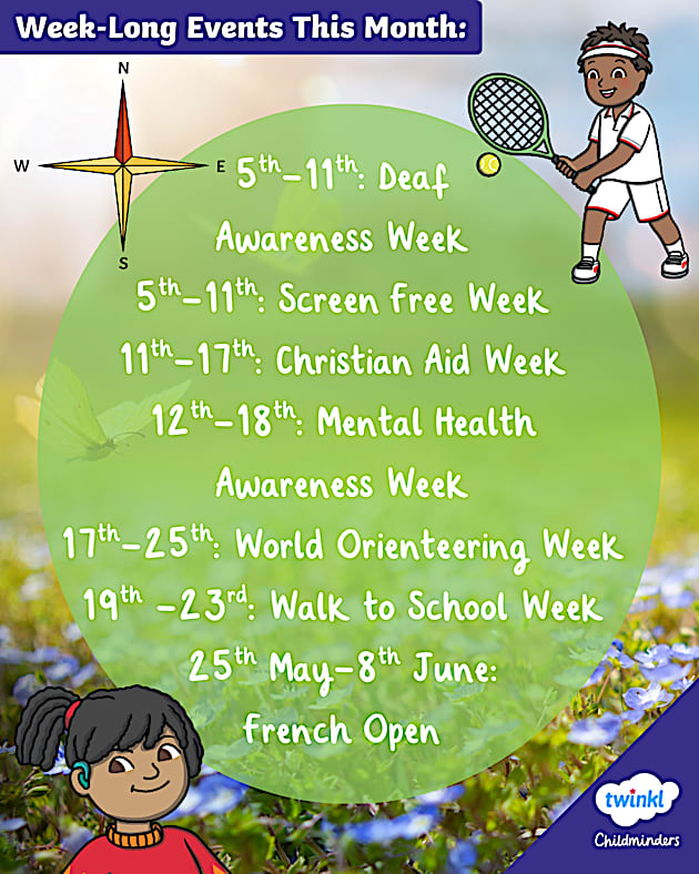 Childminder News Stories for April 2025 - Twinkl