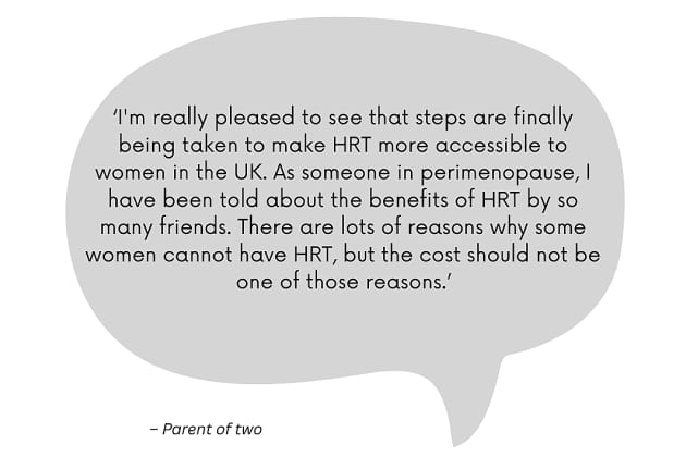 ‘Around three-quarters of women will experience menopause symptoms ...