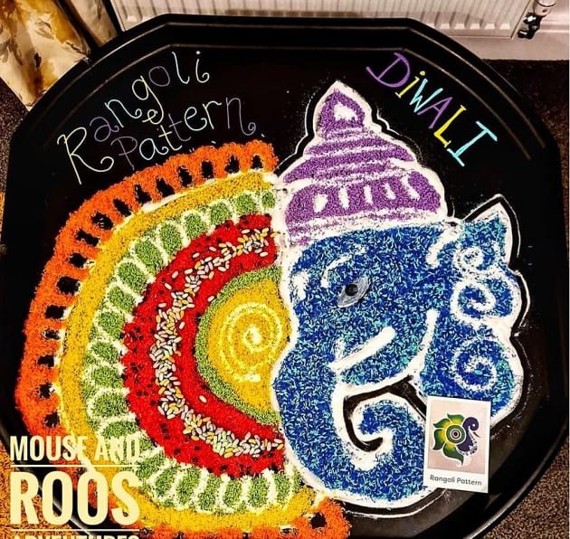 Rangoli Activities for Ages 0-5 - Twinkl