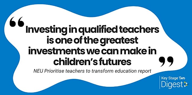‘Investing in qualified teachers is one of the greatest investments we can
