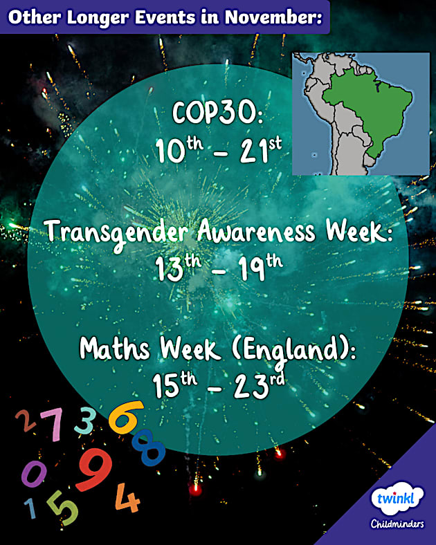 Childminder Monthly News Updates: October 2025 - Twinkl