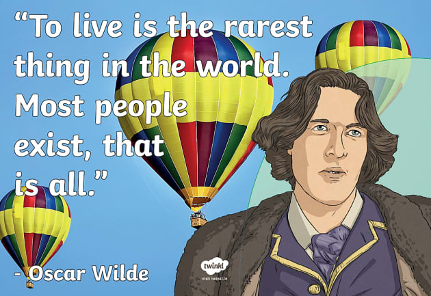 Famous Oscar Wilde Quotes to teach your class - Twinkl