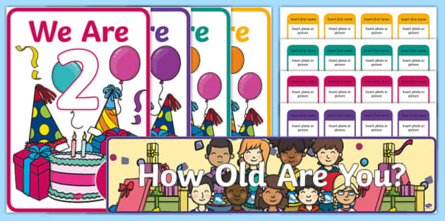 Preschool Birthdays Wall Display Ideas - Twinkl