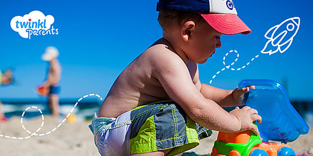 Outdoor Play: Sand Castle Creations - Twinkl