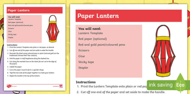 Chinese New Year Craft Ideas for Preschoolers - Twinkl