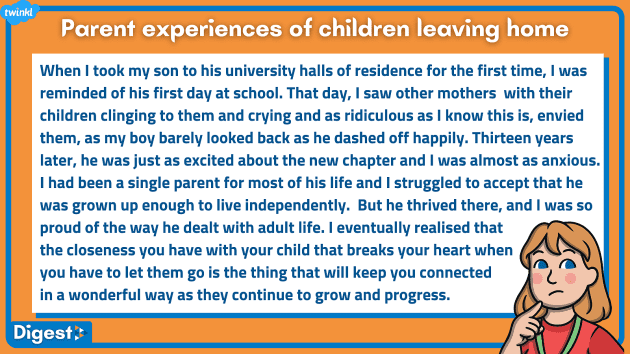 The empty nest – How to cope when your child leaves home – Part two ...