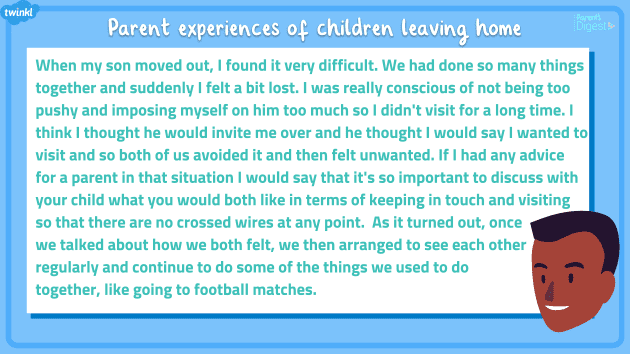 The empty nest - how to cope when your child leaves home - part two ...