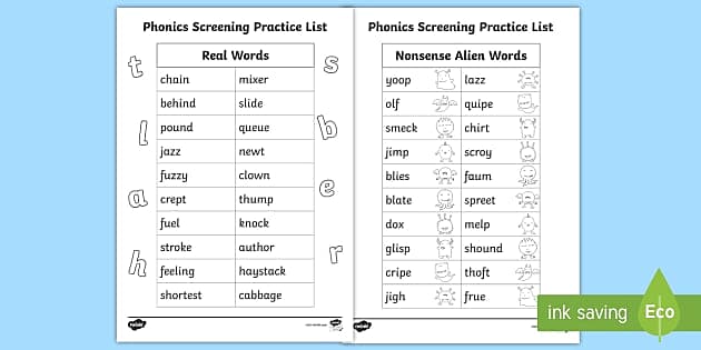 Are you ready for the phonics screening test? - Twinkl