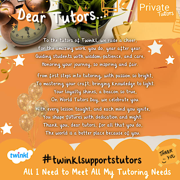 Sally and Susie's Top Twinkl Picks for World Tutor Appreciation Day!