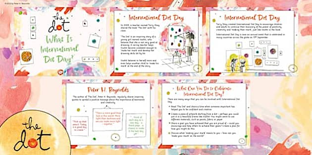 What is International Dot Day? | Holidays & Events | Twinkl