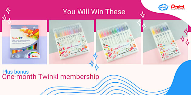 Valentine's Day Specials with Twinkl and Pentel Singapore Colouring Contest