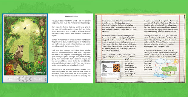 Rainforest Calling story new to KS2 Twinkl Originals Rainforest Calling story new to KS2 Twinkl Originals