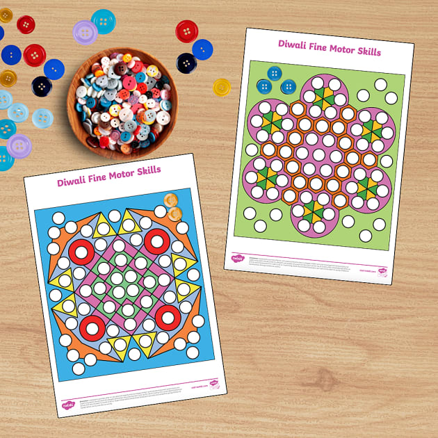 Rangoli Activities for Ages 0-5 - Twinkl