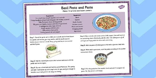 Cooking Pasta with Kids - Twinkl