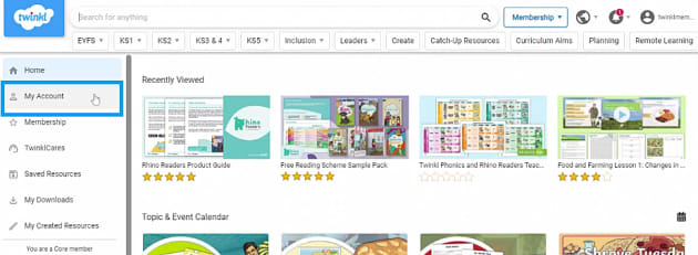 Hướng dẫn hủy đăng ký thành viên Twinkl Premium