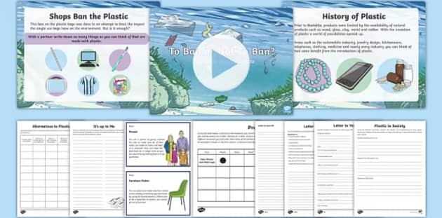 Resources to encourage Plastic Free July - Twinkl