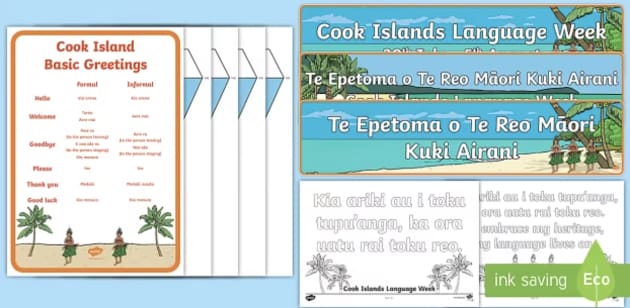 Cook Island Language Week - Twinkl