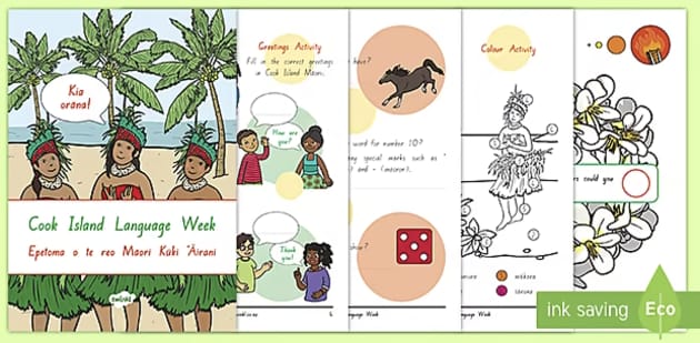 Cook Island Language Week - Twinkl