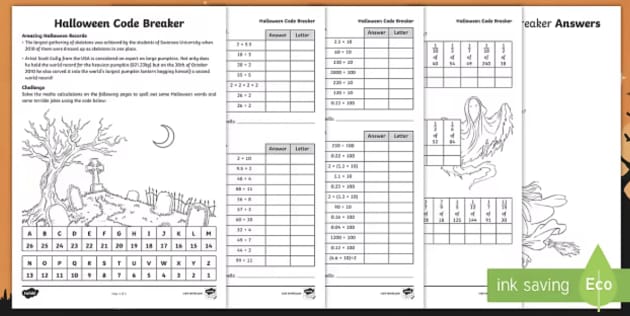 All Hallow's Eve - Twinkl