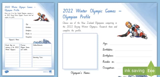 The Winter Olympics - Twinkl