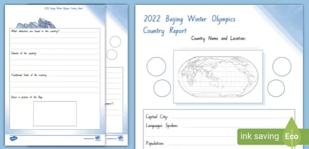 The Winter Olympics - Twinkl