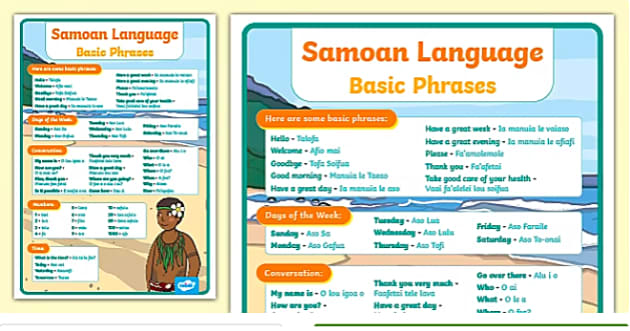 Great Resources for Samoan Language Week - Twinkl