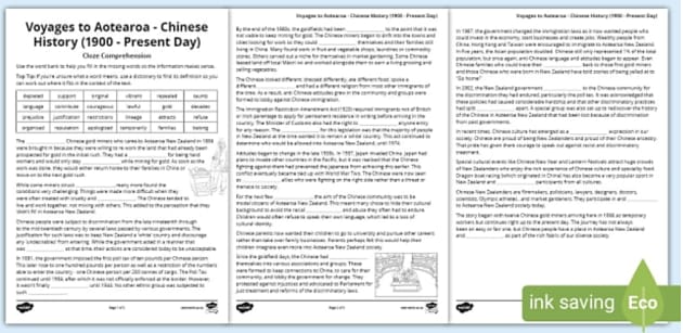 Voyages to Aotearoa - Chinese Immigrants and Gold Rush