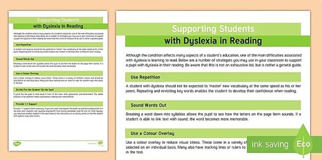 21 Resources to use during Dyslexia Week - Twinkl