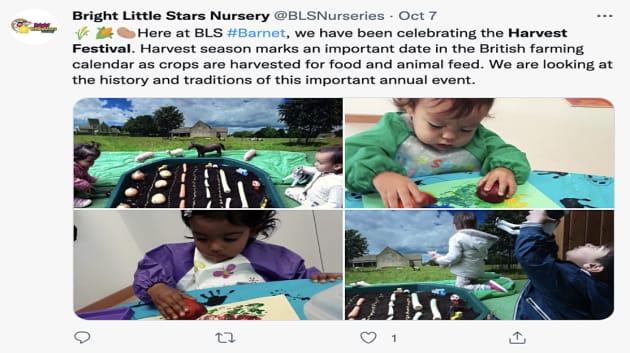 Celebrating Harvest in your setting - top EYFS Harvest activities