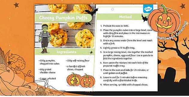 Kids in the Kitchen: Halloween Cooking Ideas - Twinkl