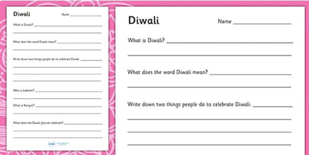 Celebrating Diwali in the Classroom - Twinkl