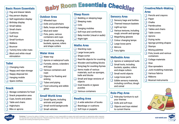 Baby Room Indoor and Outdoor Set-Up Ideas for Early Years Settings