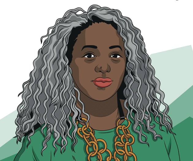 👉 Anne-Marie Imafidon Colouring Card: International Women's Day