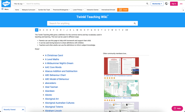 Bahan Bantu Mengajar untuk Para Guru dan Ibu Bapa - Twinkl