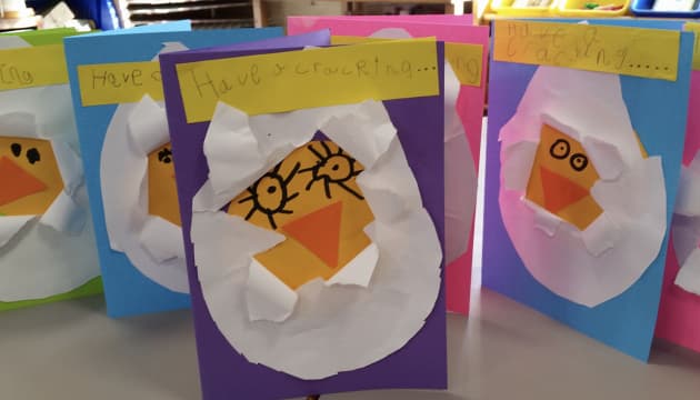 Easter Card Ideas for Early Years Settings. - Twinkl