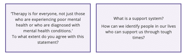 About Mental Health: Discussion Cards | Health & Wellbeing