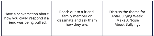 Anti-Bullying Activity Cards | Anti-Bully Week