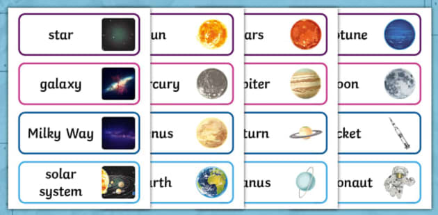 Space Facts for Preschoolers - Preschool Space Facts