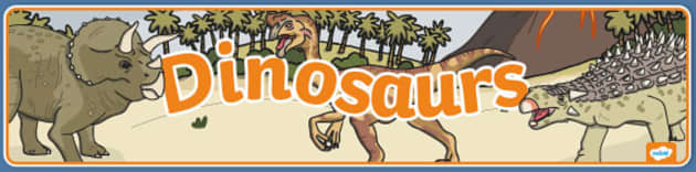 Dinosaur Activities for Preschool Children - Twinkl