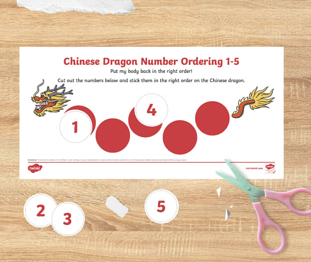 Year of the Dragon Activities for Early Years Ages 0-5