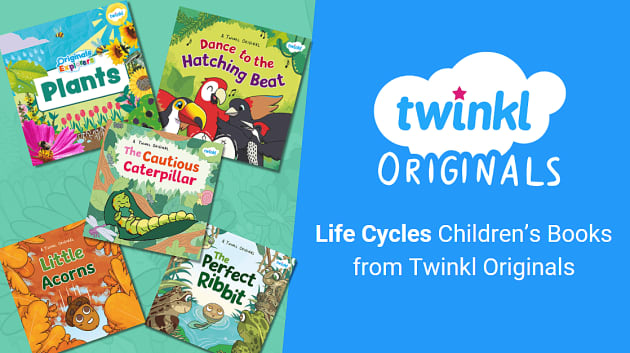 Life Cycles Children’s Books from Twinkl Originals