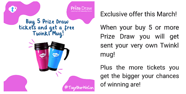 Prize Draw: Your March update! ? - Twinkl