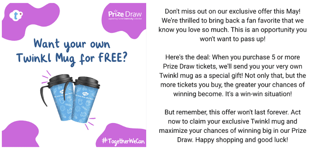 Prize Draw: Your May Update! - Twinkl