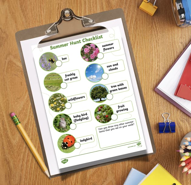 Early Years Summer Activities for Ages 3-4 - Twinkl