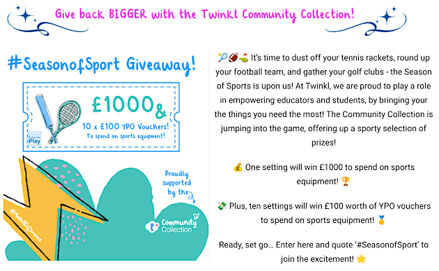 Prize Draw: Your July Update! - Twinkl