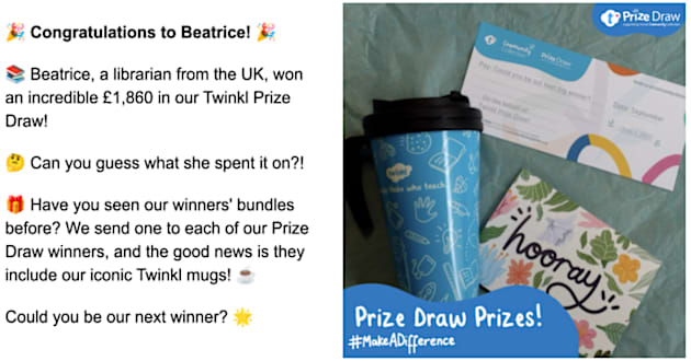 Prize Draw: Your September Update! - Twinkl