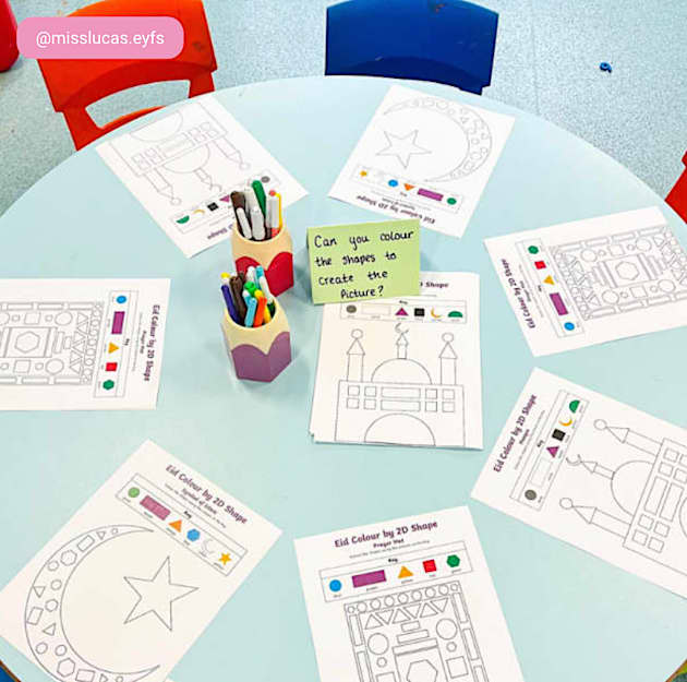Early Years Eid Al-Fitr and Ramadan Activities for Ages 3-4.