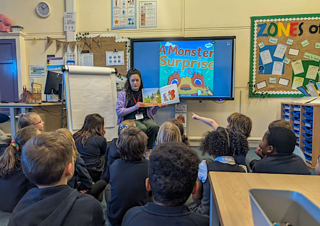 Using 'A Monster Surprise' in KS1 for Reading, Oracy and Writing