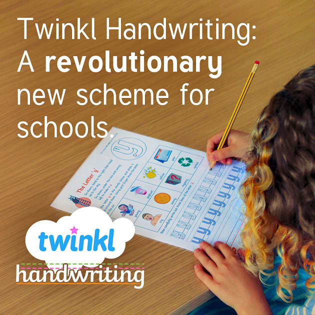 Twinkl introduce their brand new Handwriting Scheme - Twinkl